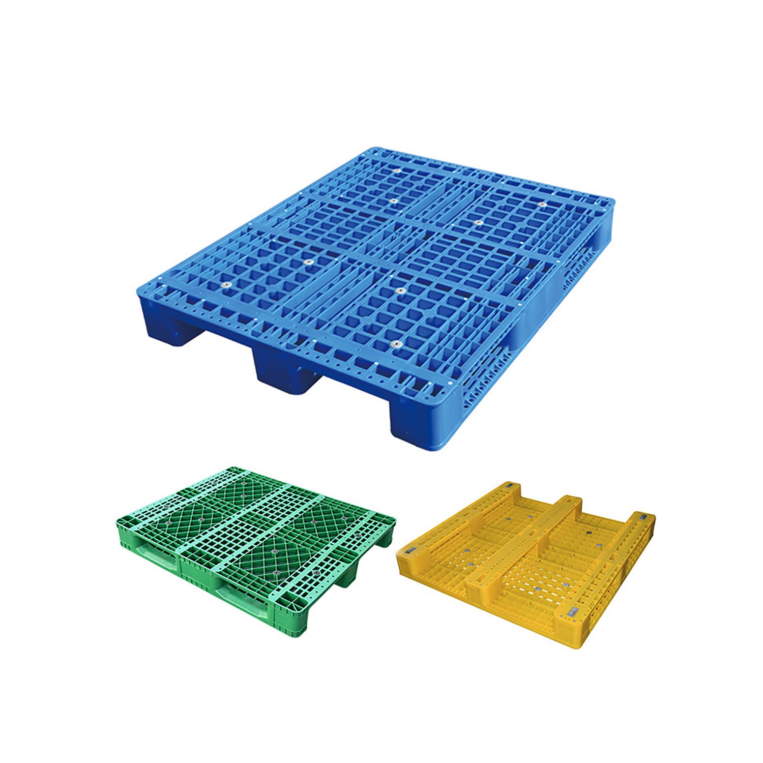 1200 x 1000 mm Durable High-Performance Plastic Pallet - cn-palletplastic
