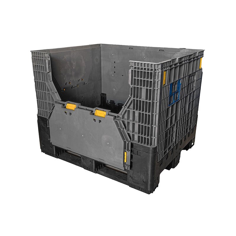 Industrial Grade 1200 X 1000 mm Plastic Pallet Box - cn-palletplastic